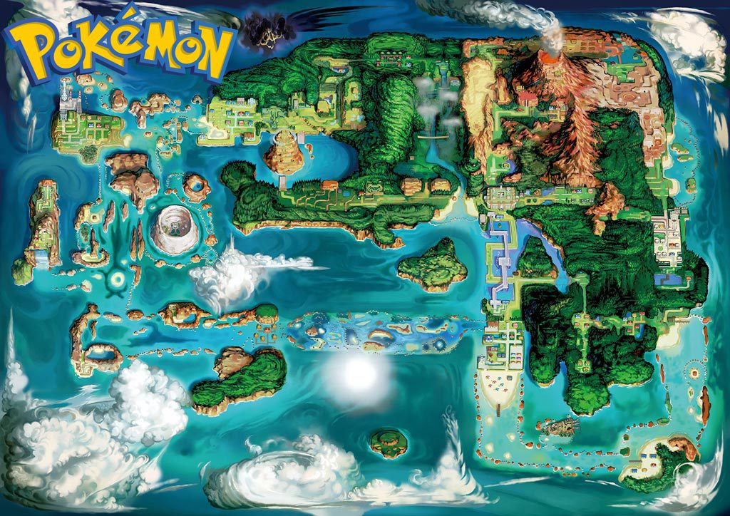 Todas las regiones de Pokémon: Su historia y curiosidades