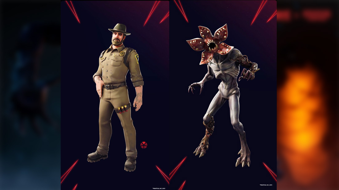 Ya están disponibles las skins del evento Stranger Things x Fortnite