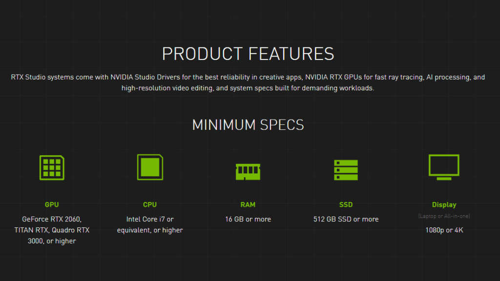 NVIDIA presenta los nuevos sistemas Studio RTX durante el CES 2020