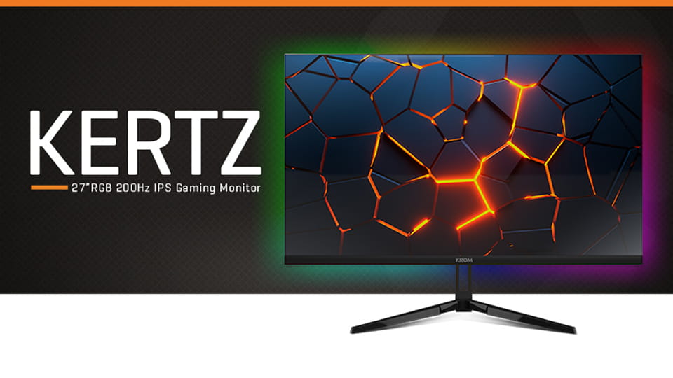 Kertz 27, el nuevo monitor gamer de Krom - PureGaming
