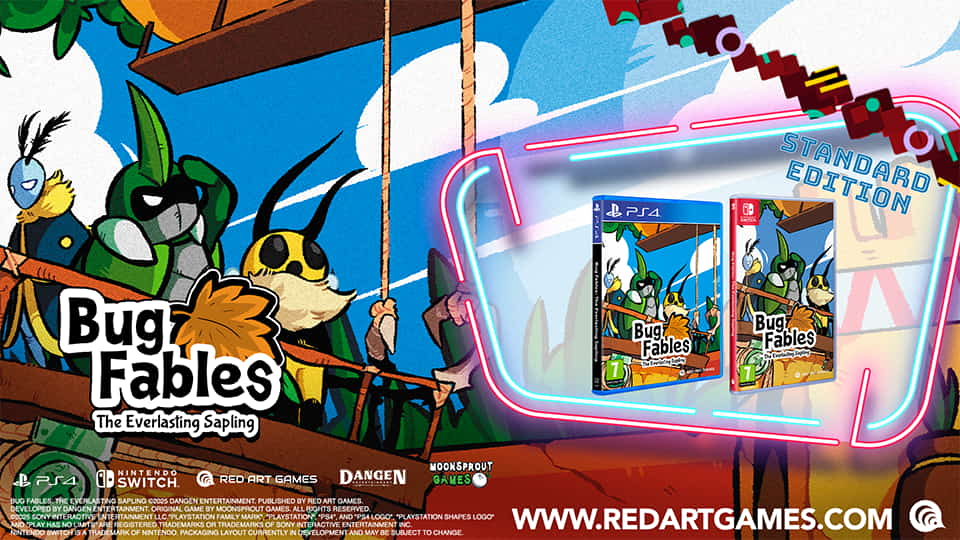 Bug Fables: The Everlasting Sapling llegará en formato físico